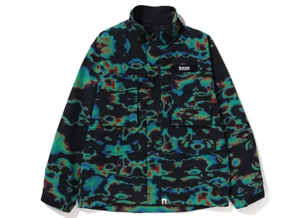 A BATHING APE Thermography Loose Fit M65 Jacket