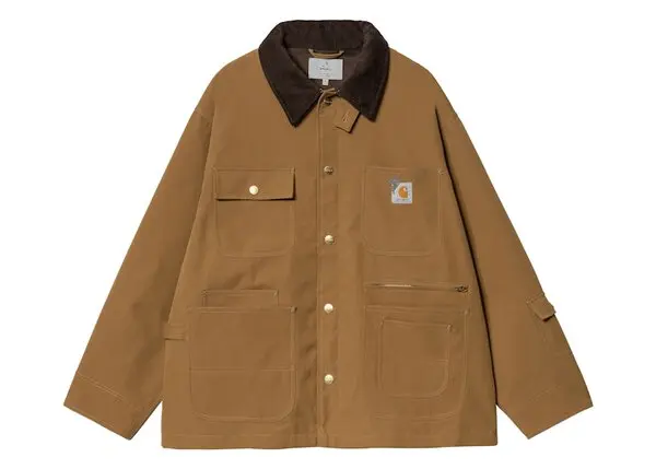 Carhartt Wip X Invincible Chore Coat - Hamilton Brown