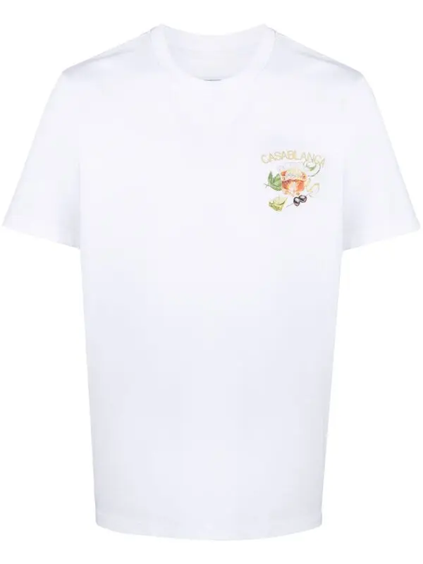 Casablanca Fruit And Food T-shirt - White