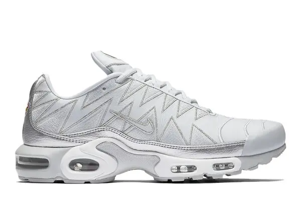 Nike Air Max Plus Zig Zag Sneakers - Pure Platinum/metallic Silver/white