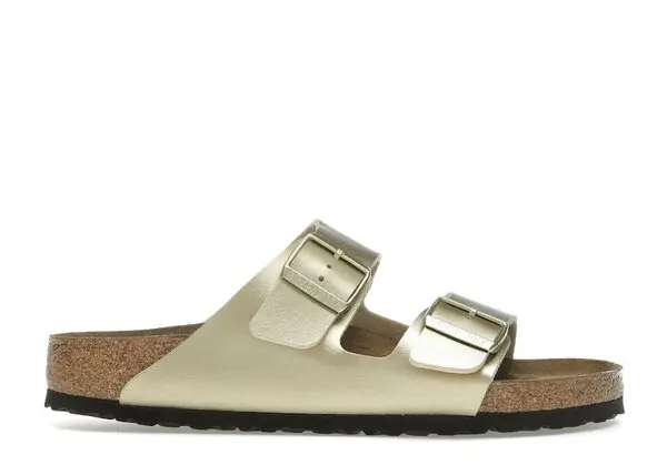 BIRKENSTOCK Arizona Birkoflor Sandals - Gold