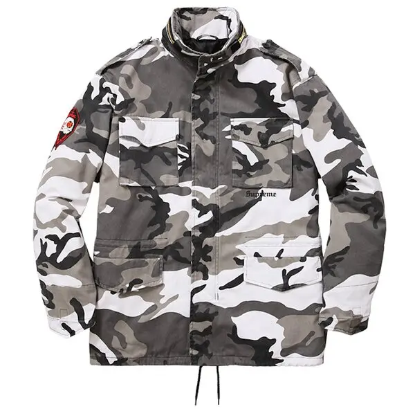 Supreme Slayer Eagle M65 Jacket - Snow Camo