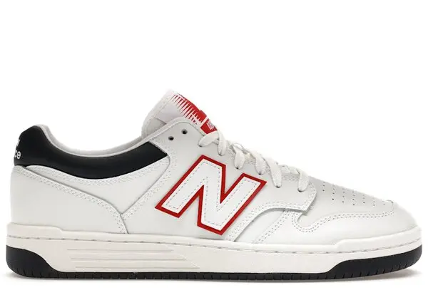 NEW BALANCE Bb480 Sneakers - White/red/navy Blue