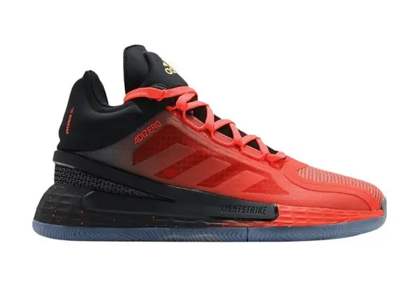Adidas D Rose Phoenix Reborn - Core Black/solar Red/yellow