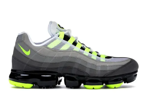 Nike Air Vapormax 95 Neon - Black/volt/medium Ash