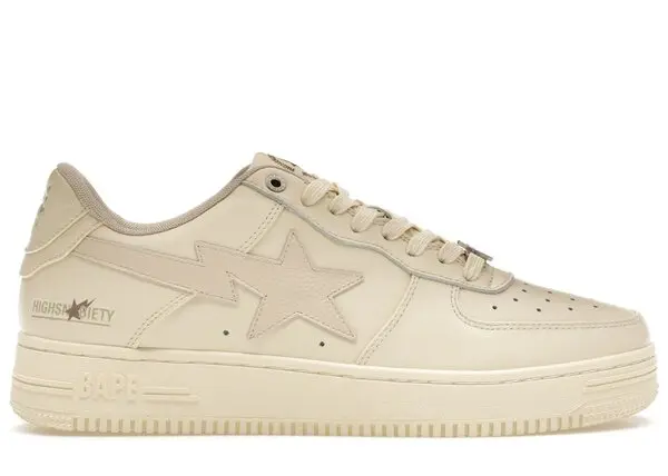 A BATHING APE Sta Highsnobiety Daily Essentialsin Sneakers - Beige
