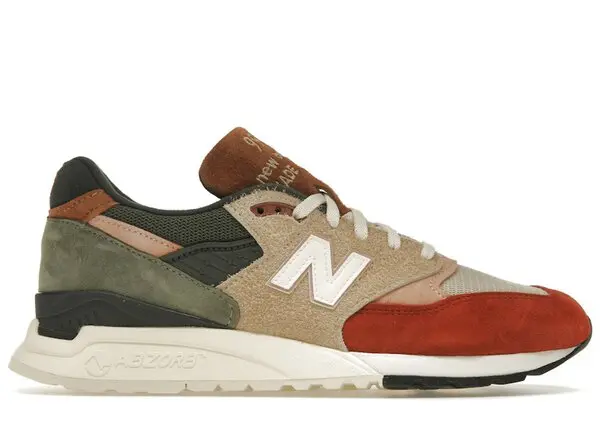 NEW BALANCE 998 Ronnie Fieg & Frank Lloyd Wright Foundation Broadacre Cityin - Beige/chutney