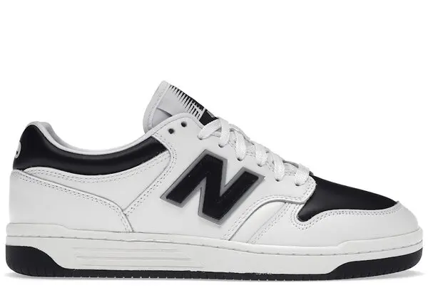 NEW BALANCE Bb480 Sneakers - White/black