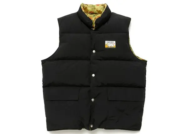 HUMAN MADE Reversible Down Vest - Black