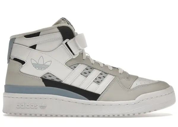 Adidas Forum Mid Sneakers - White/ambient Sky/core Black