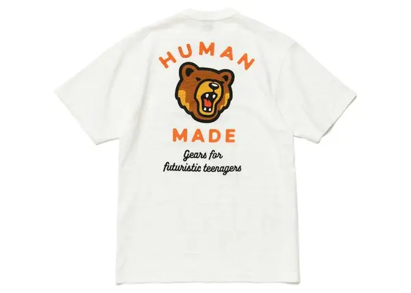 HUMAN MADE Pocket Bear #1 T-shirt - White