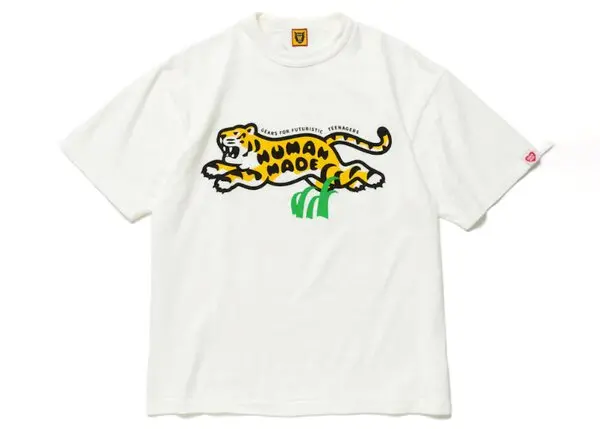 HUMAN MADE Tiger Graphic #1 T-shirt - White