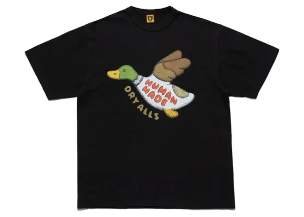 HUMAN MADE X Kaws #2 T-shirt - Black
