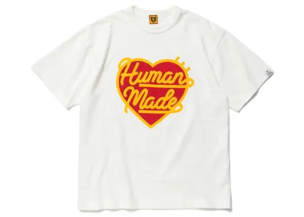 HUMAN MADE Heart Logo T-shirt - White