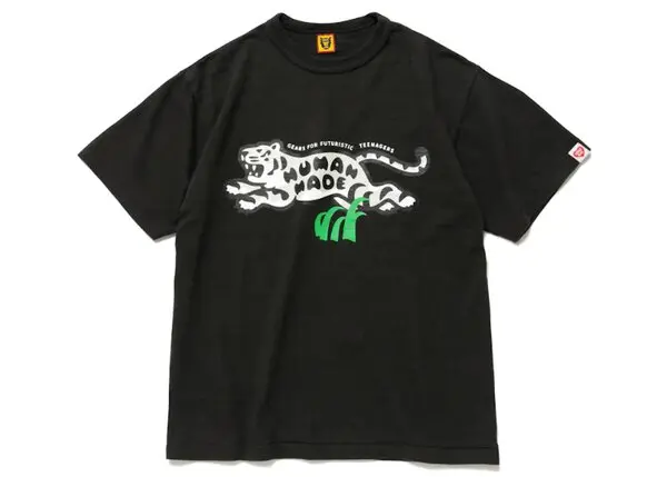 HUMAN MADE Tiger Graphic #1 T-shirt - Black