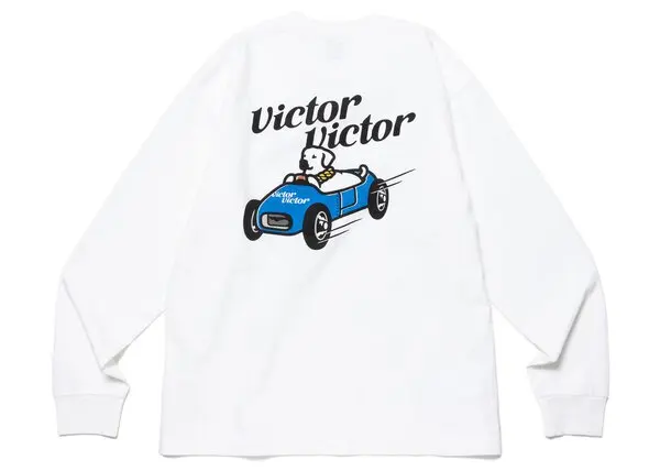 HUMAN MADE X Victor Victor Long Sleeve T-shirt - White