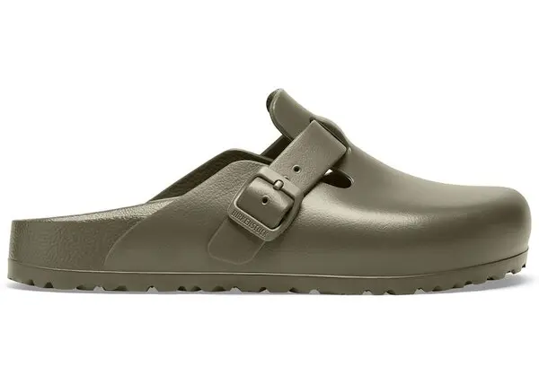 BIRKENSTOCK Boston Essentials Eva Clogs - Faded Khaki