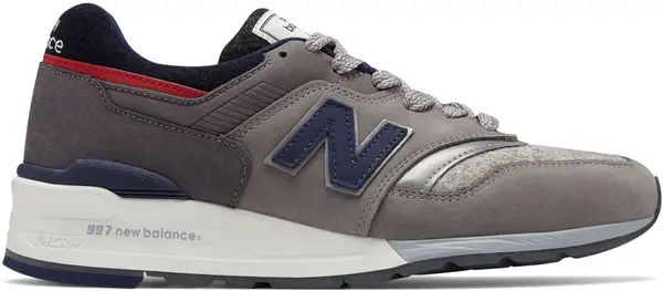 NEW BALANCE 997 Woolrich Sneakers - Grey/navyone-colorred