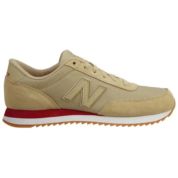 NEW BALANCE 501 Sneakers - Tan/red