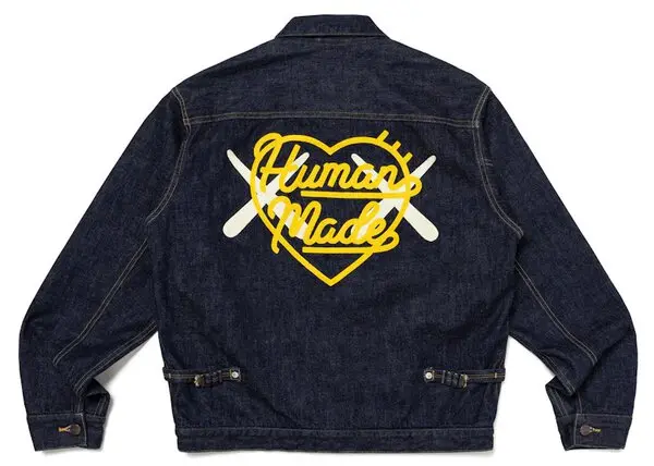 HUMAN MADE X Kaws Denim Work Jacket