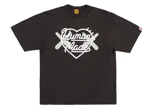 HUMAN MADE X Kaws Graphic T-shirt - Black