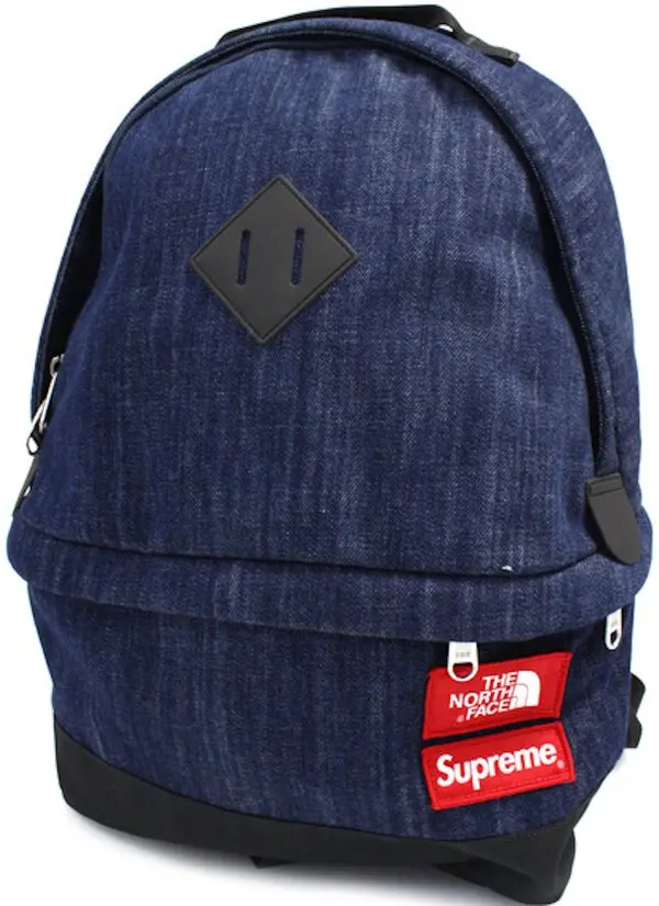 Supreme The North Face Denim Day Pack By - Blue
