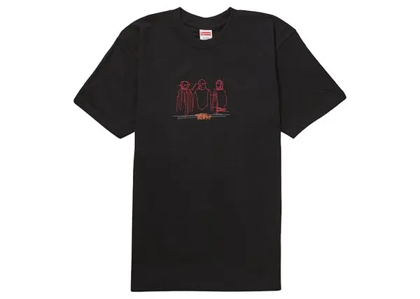 Supreme Three Kings Tee Shirt - Black