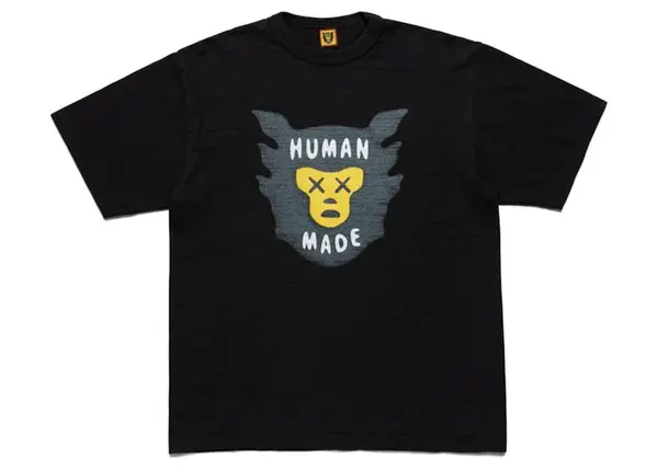 HUMAN MADE X Kaws #1 T-shirt - Black
