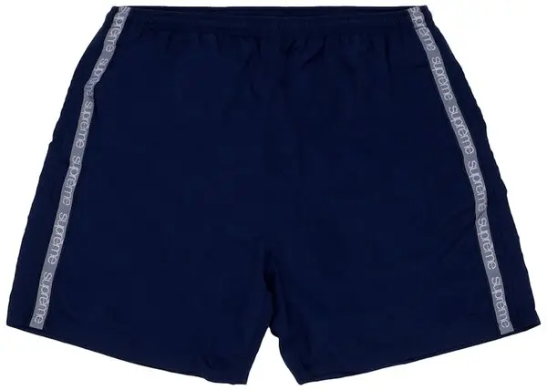 Supreme Tonal Taping Water Short - Navy Blue