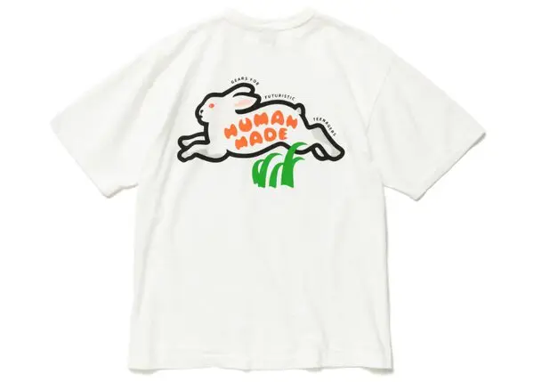 HUMAN MADE Rabbit Graphic #2 T-shirt - White