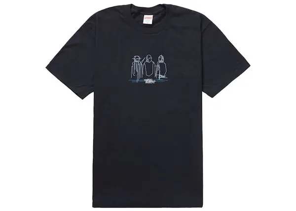 Supreme Three Kings Tee Shirt - Navy Blue