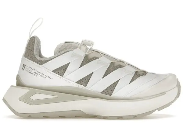 SALOMON 11s Footwear A. B. 1 Boris Bidjan Saberi - White/lunar Rock