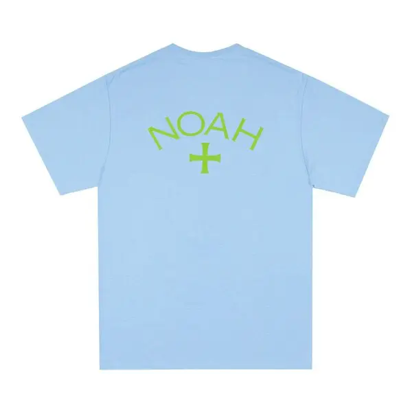 NOAH Summer Core Logo T-shirt - Light Blue