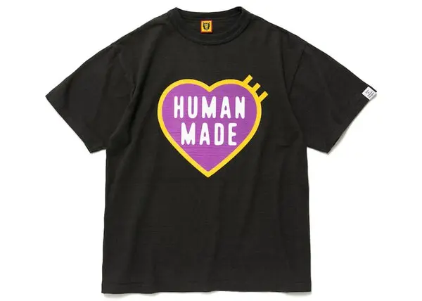 HUMAN MADE Heart Logo Graphic #12 T-shirt - Black