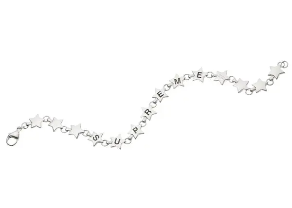 Supreme Tiffany & Co. Star Link Bracelet - Silver