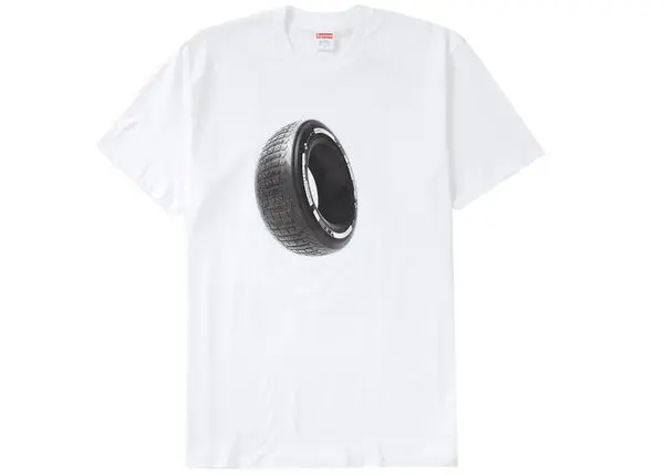 Supreme Tire Tee Shirt - White