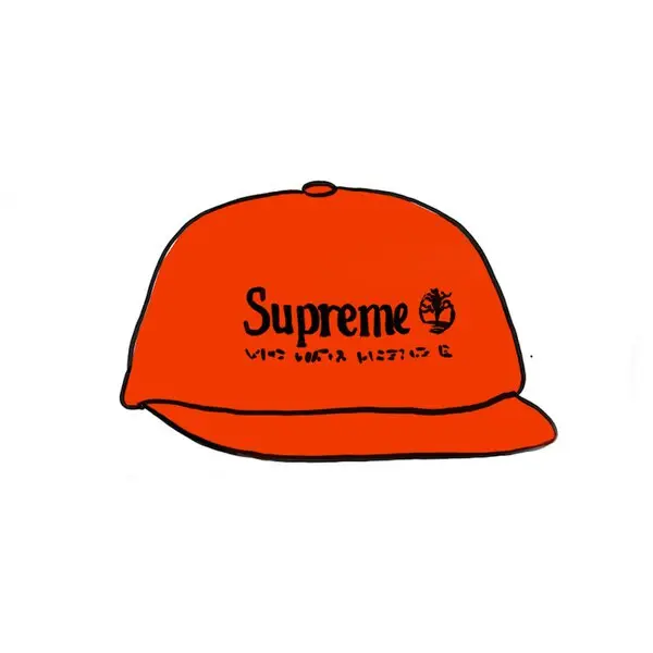 Supreme Timberland 6-panel Cap - Red