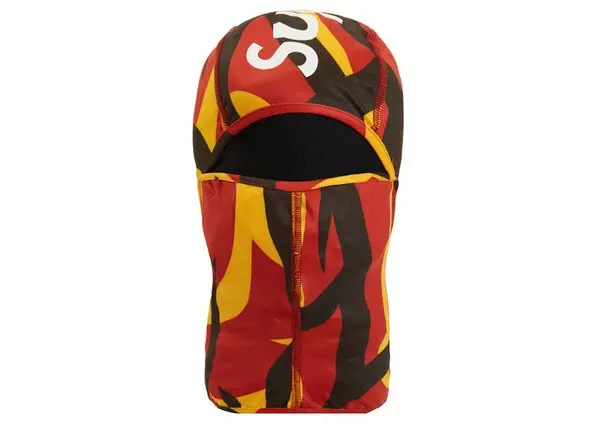 Supreme Tribal Camo Balaclava - Red