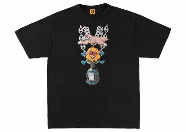 HUMAN MADE X Bbc Chains Tee Shirt - Black