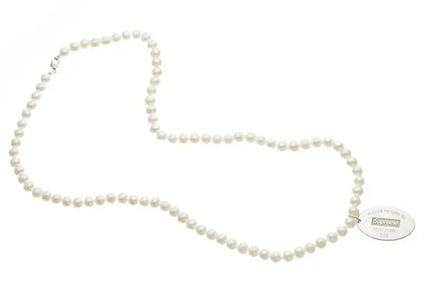Supreme Tiffany & Co. Pearl Necklace - Silver