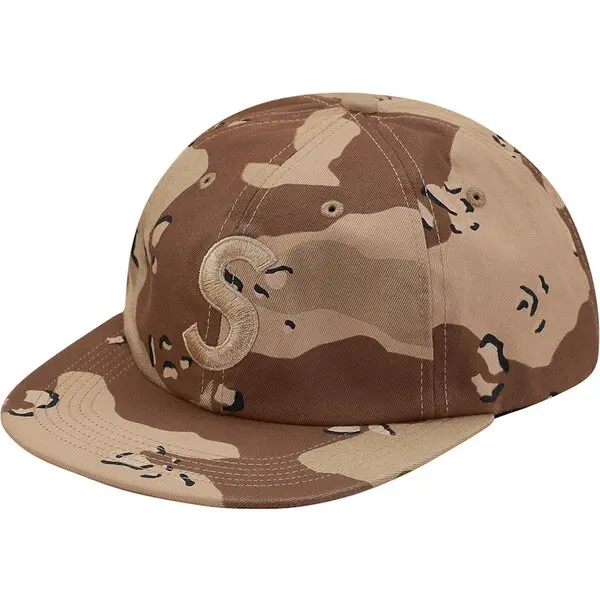 Supreme Tonal S Logo 6-panel Cap - Desert Camo