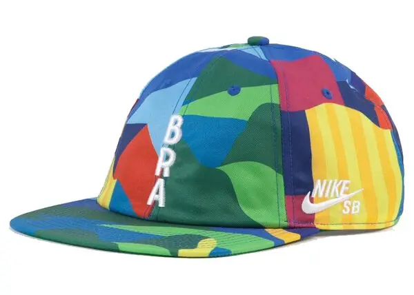 Nike X Parra Brazil Federation Kit Skate Cap - Clover/white