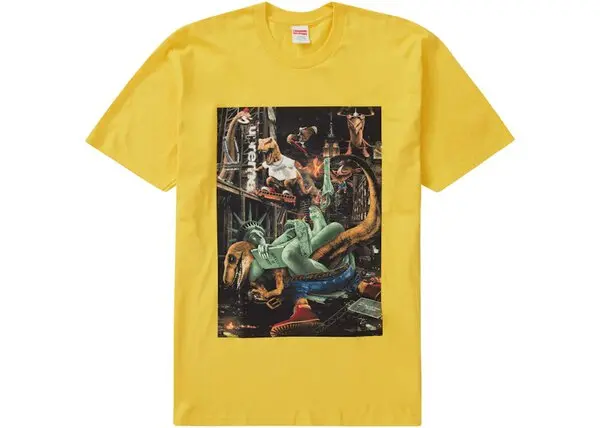 Supreme Trex Tee Shirt - Yellow