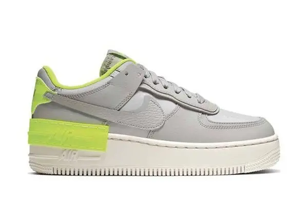 Nike Force 1 Low Shadow Sneakers - Atmosphere Grey