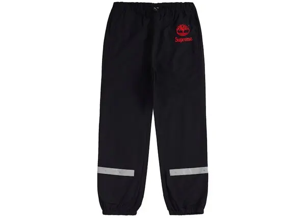 Supreme Timberland Reflective Taping Track Pant - Black