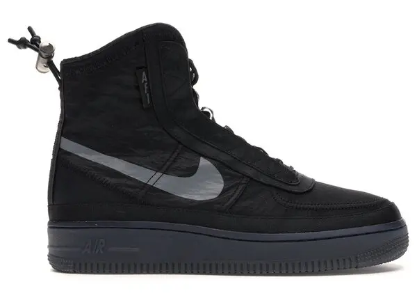 Nike Air Force 1 Shell Sneakers - Black/graphite