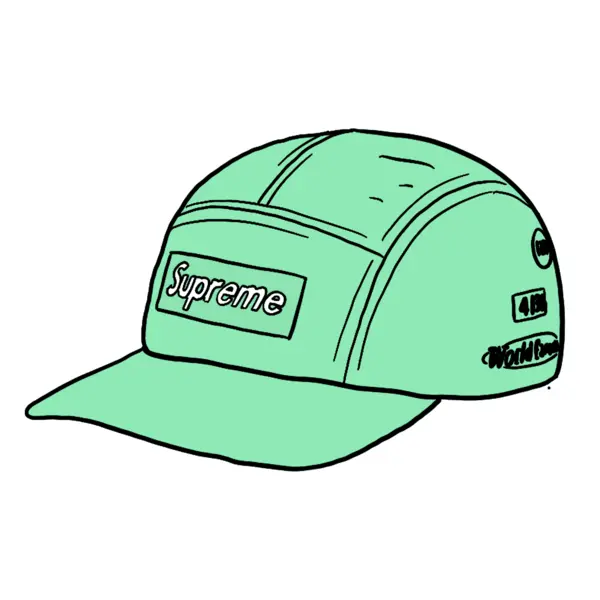 Supreme Trail Camp Cap - Mint