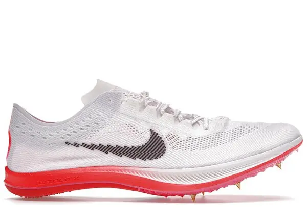 Nike Zoomx Dragonfly Sprint Spikes - White/grey/orange