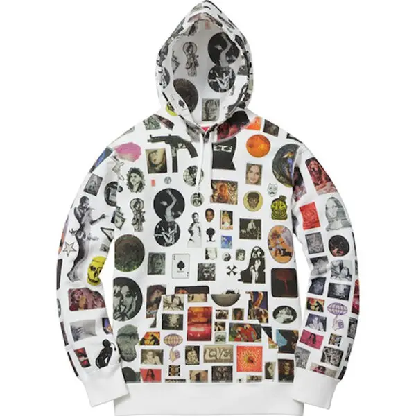 Supreme Thrills Hooded Sweatshirt - White