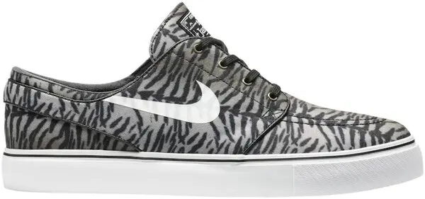 Nike Stefan Janoski Zoom Tiger Pack Sneakers - Black/white/medium Olive